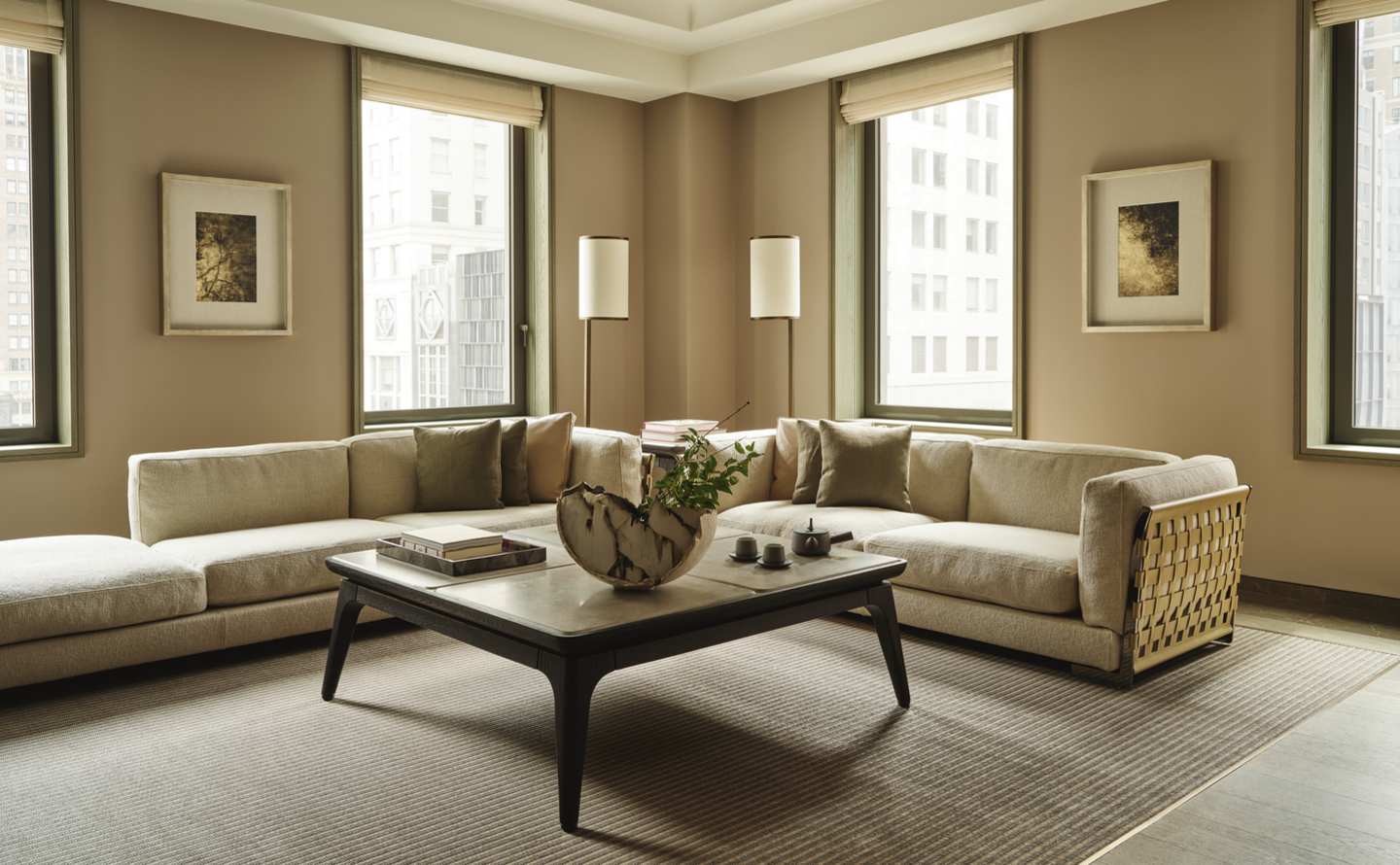 Corner Suite Aman New York - Luxury Accommodation at